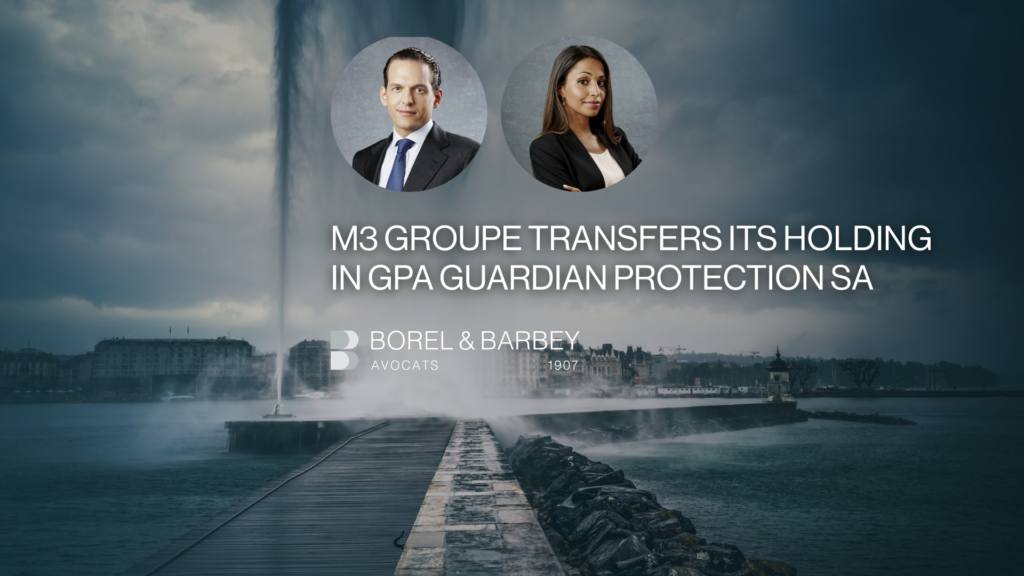 m3 GROUPE transfers its holding in GPA Guardian Protection SA - Borel ...