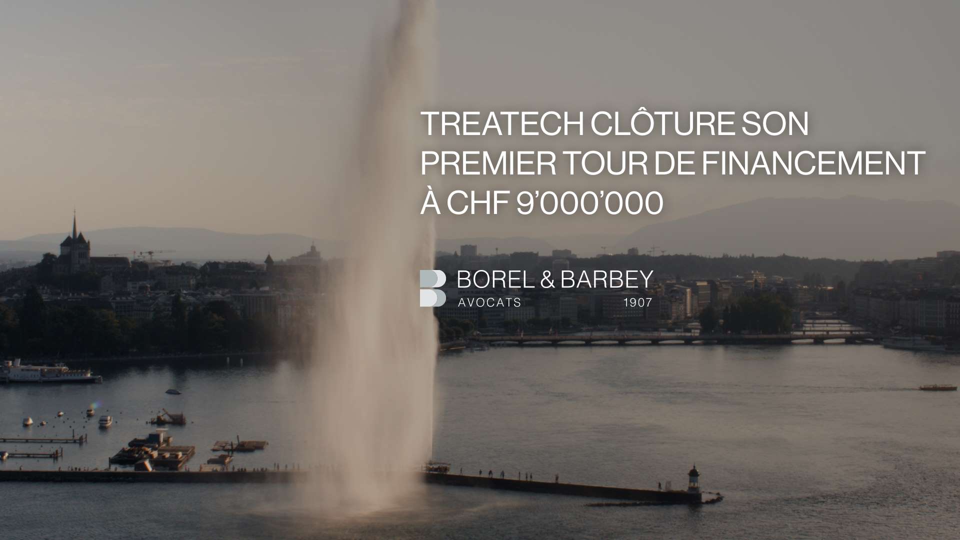 TreaTech clôture son premier tour de financement à CHF 9'000’000 ...